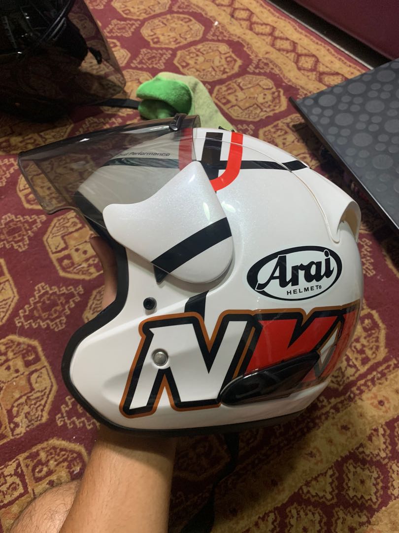 Arai Ram 3 helmet (Replica) convert from MHR, Motorcycles, Motorcycle ...