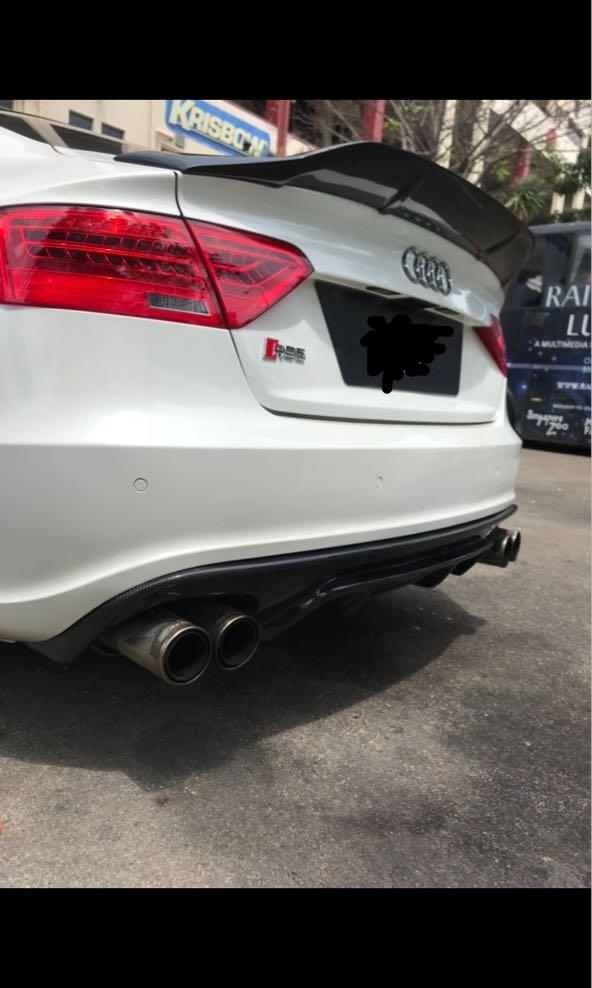 Audi S5 Sportback B8 Original bumper &carbon diffuser, Car Accessories ...