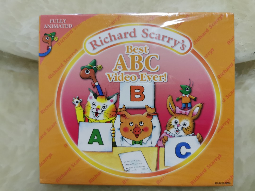 Best ABC Video Ever VCD, 興趣及遊戲, 玩具 & 遊戲類 - Carousell
