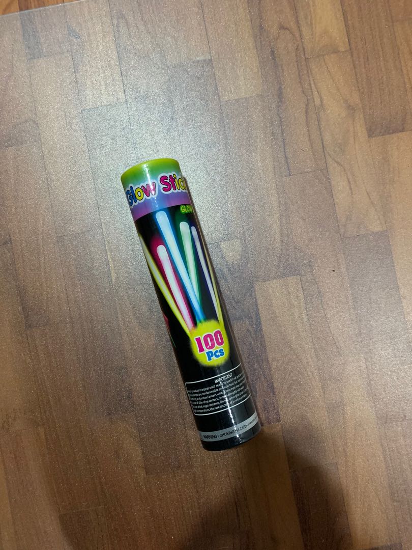 Blue light stick / glow stick, Furniture & Home Living, Lighting & Fans ...