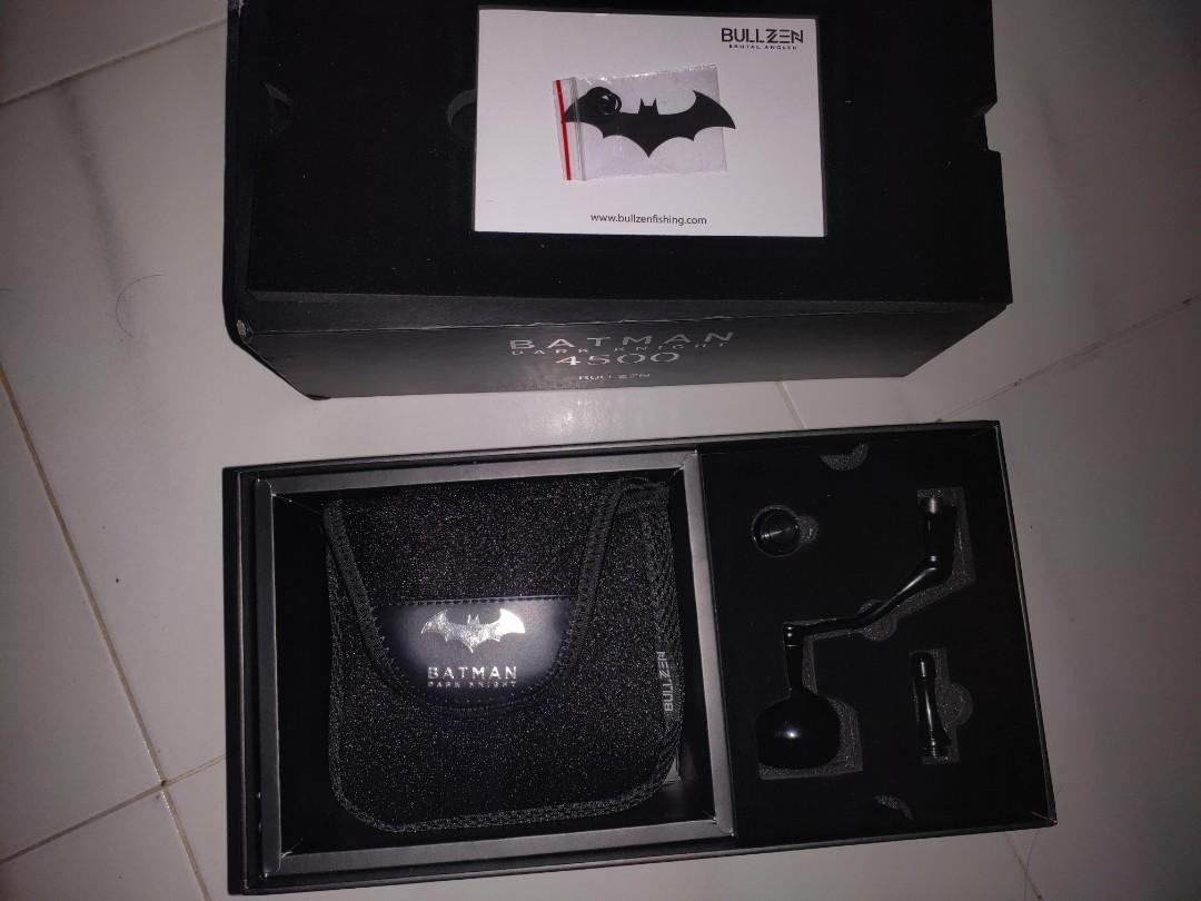 Bullzen batman spinning REEL, Sports Equipment, Fishing on Carousell