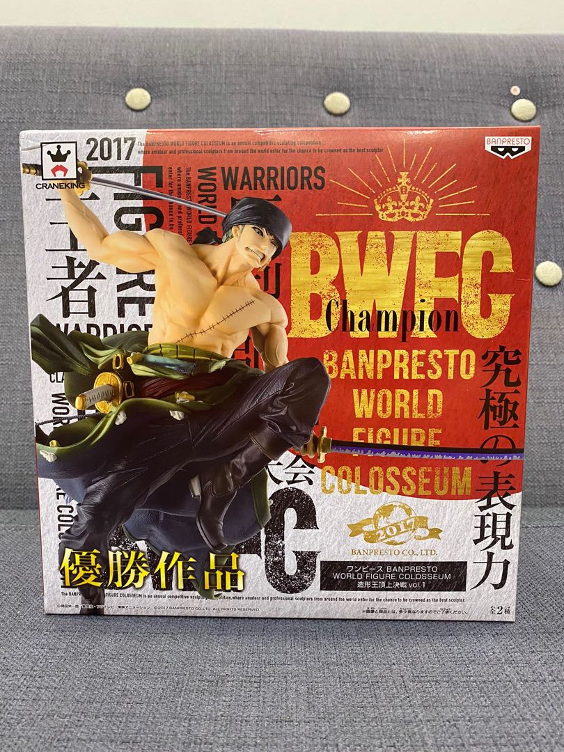 BWFC One Piece Vol.1 Figure Roronoa Zoro, Hobbies & Toys, Toys & Games ...