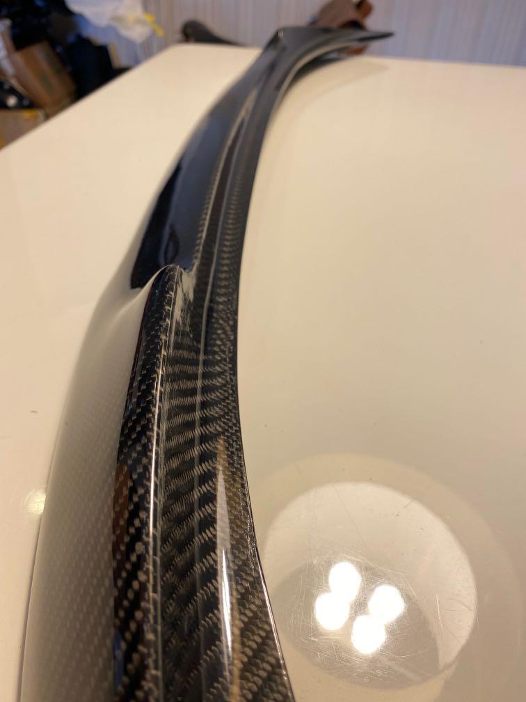 Real Carbon Fiber CF spoiler lip for BMW F30 / F80, Car Accessories ...