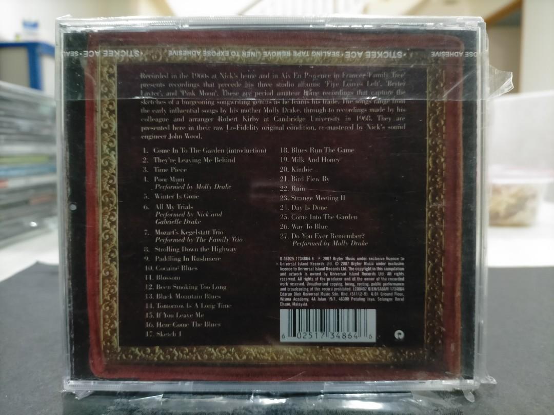 (CD) Nick Drake - Family Tree, Hobbies & Toys, Music & Media, CDs ...