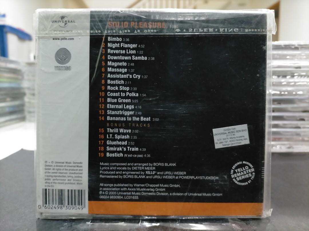 (CD) Yello - Remaster Series 1: Solid Pleasure, Hobbies & Toys, Music & Media, CDs & DVDs on ...