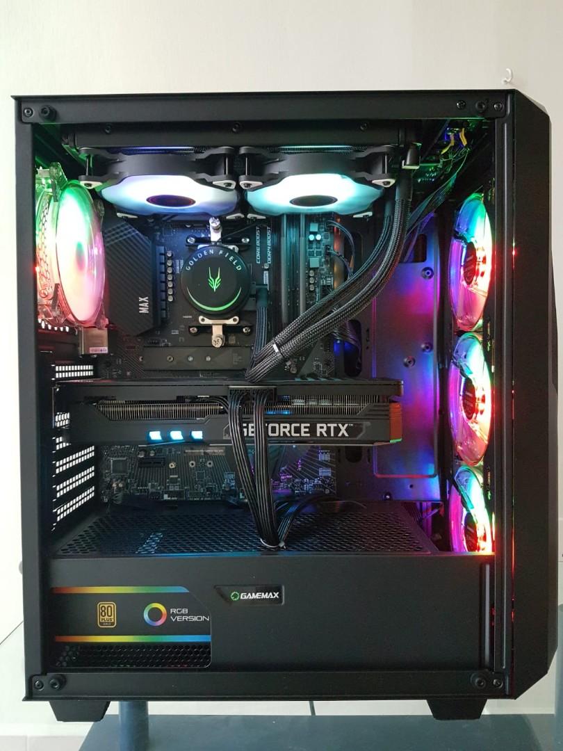 CUSTOM GAMING PC SYSTEM RIG VIDEO EDITING FULLY CUSTOMISABLE DESKTOP E ...