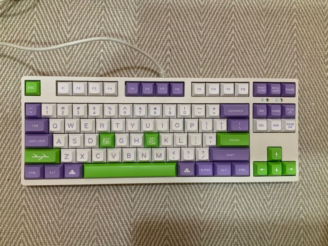 dsa hana keycap set + modifiers and special japanese set, Computers ...