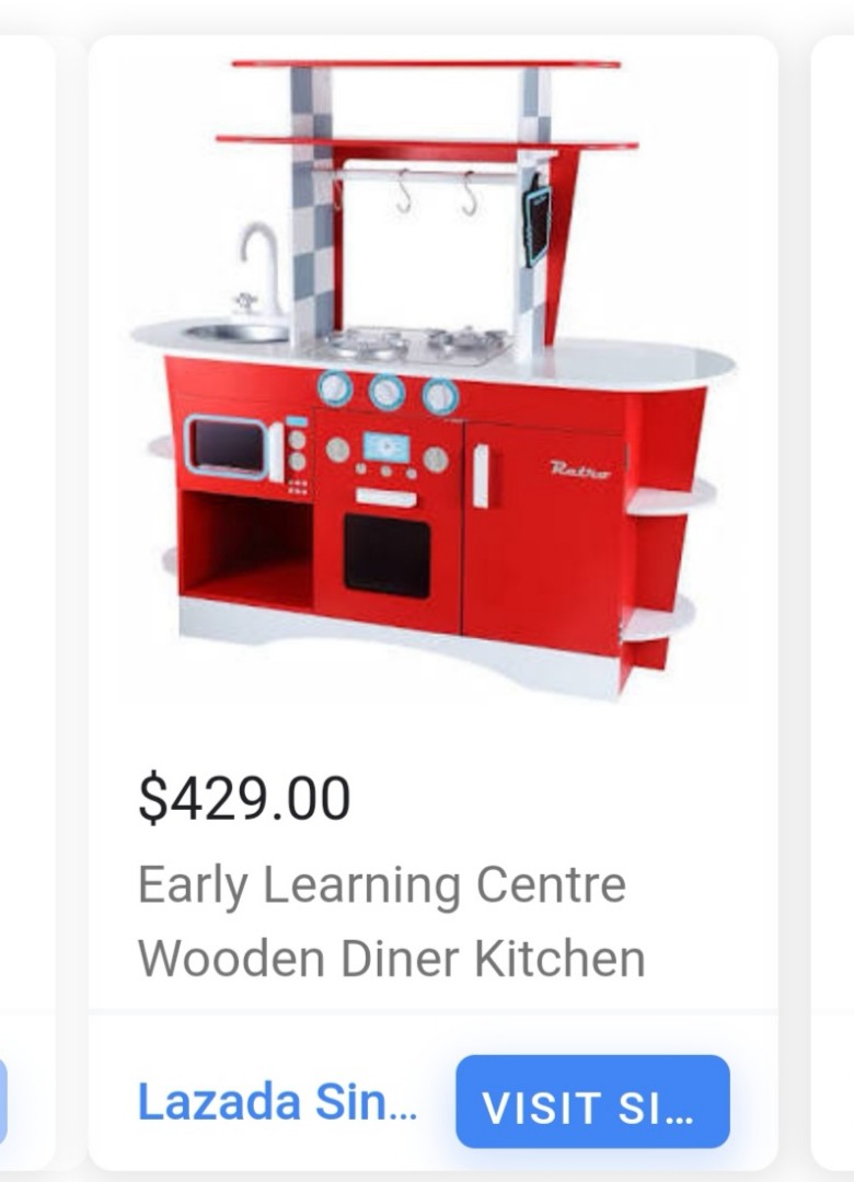 ELC Wooden Kids Kitchen set, Babies & Kids, Toys & Walkers on Carousell
