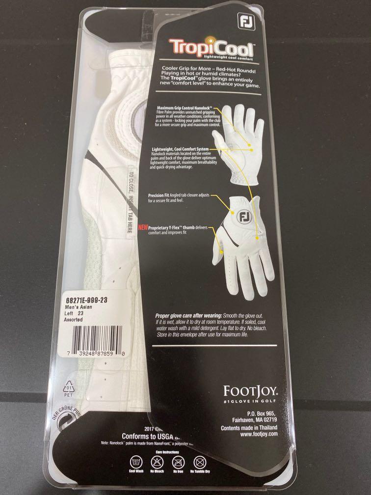 FootJoy TropiCool Golf Glove Men, Sports Equipment, Sports & Games ...