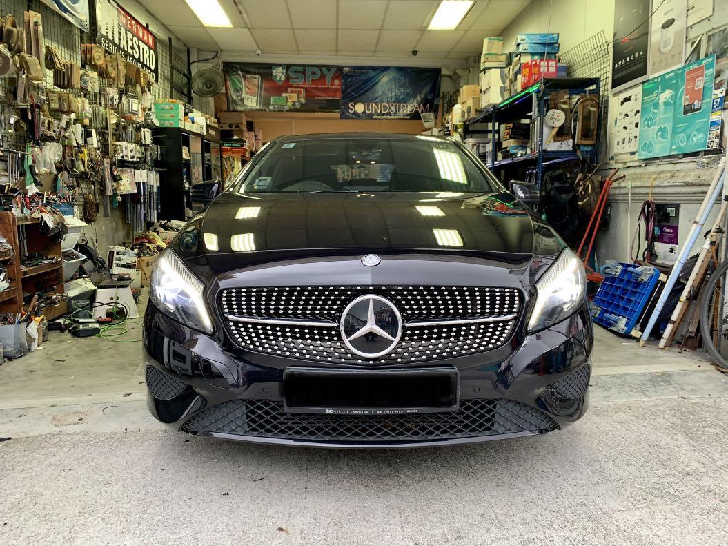 Genuine Retrofit Mercedes A-Class W176 2013-2018 Halogen To 2017 LED ...