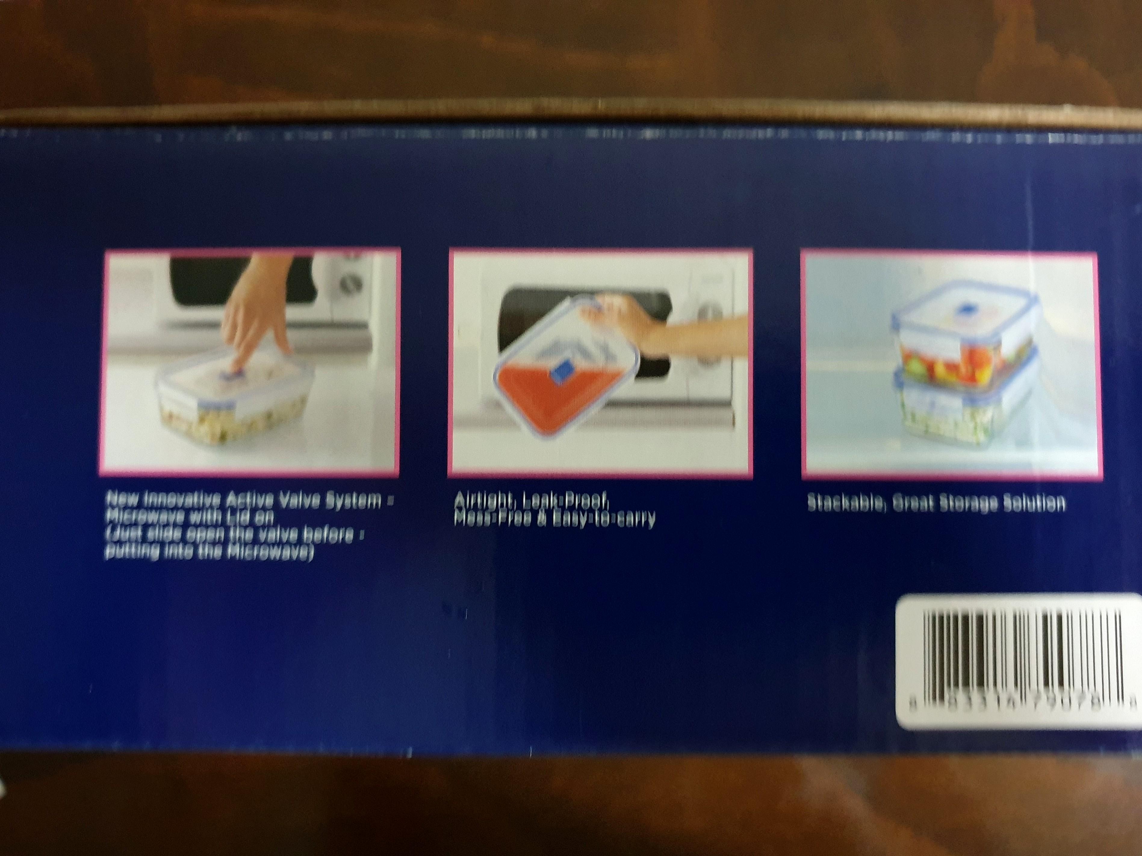 Glass tupperware, Furniture & Home Living, Kitchenware & Tableware ...