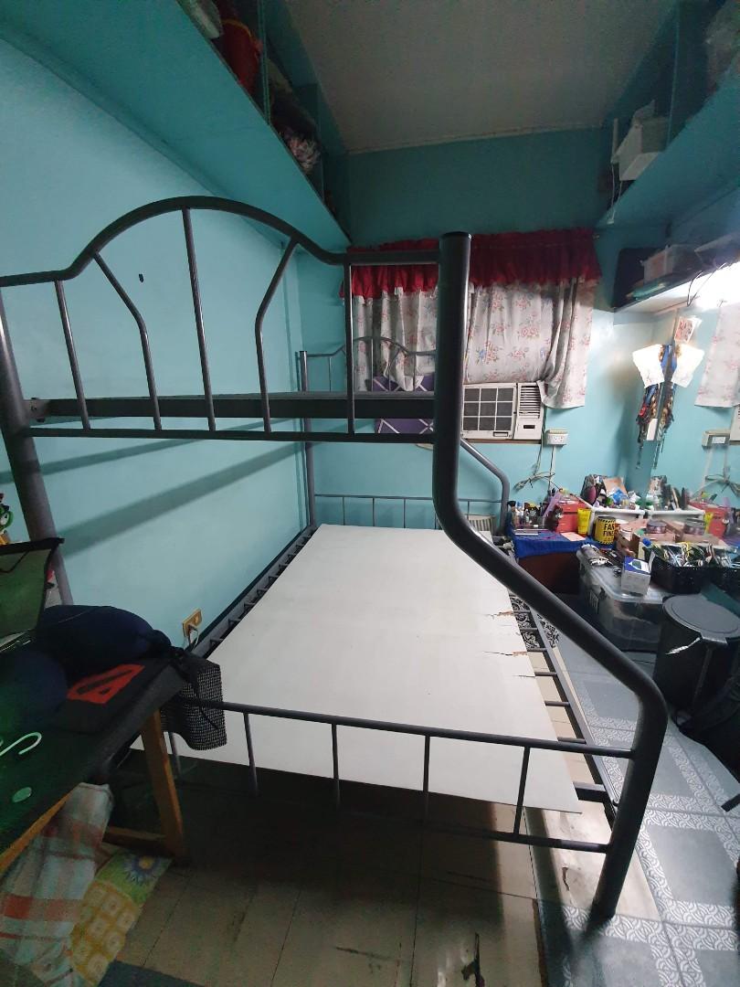 Heavy-duty R-Type Double Deck Bed, Furniture & Home Living, Furniture ...