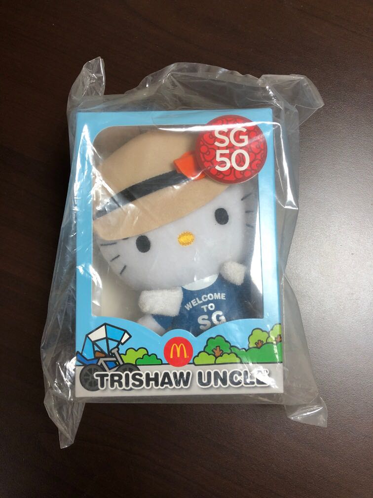 Hello Kitty Trishaw Uncle, Hobbies & Toys, Toys & Games on Carousell