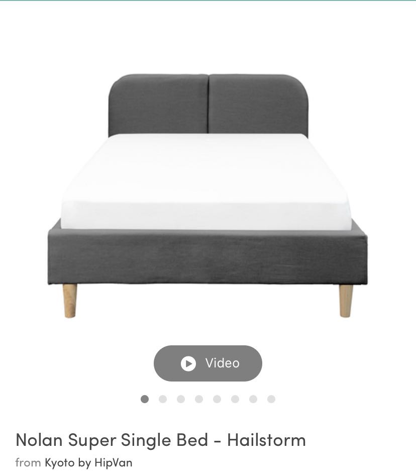 Hipvan Bed Frame, Furniture, Beds & Mattresses on Carousell