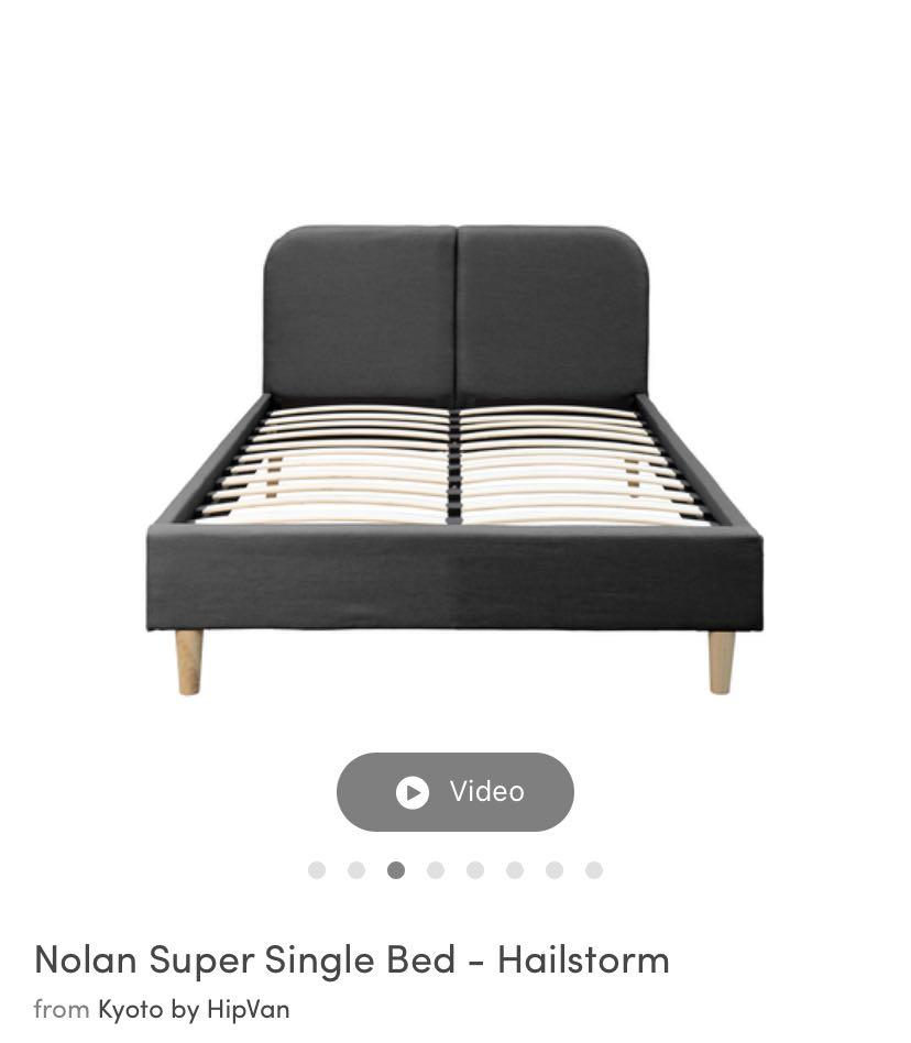 Hipvan Bed Frame, Furniture, Beds & Mattresses on Carousell