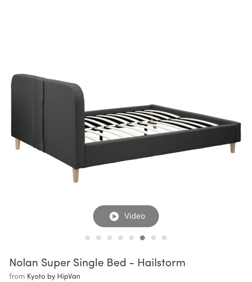Hipvan Bed Frame, Furniture, Beds & Mattresses on Carousell