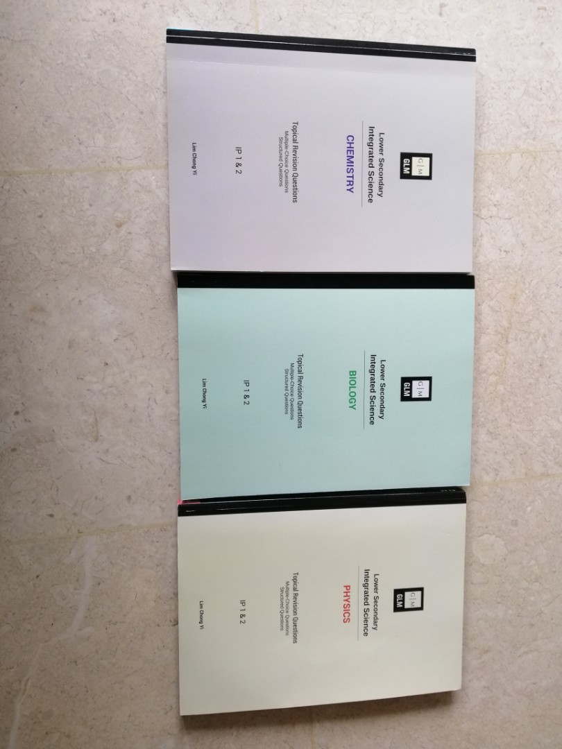 IP 1 and 2 science assessment books, Hobbies & Toys, Books & Magazines ...