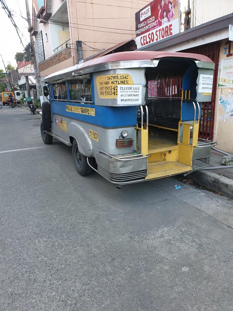 Jeep Public Utility Jeepney Passenger Jeepney Manual, Cars for Sale ...