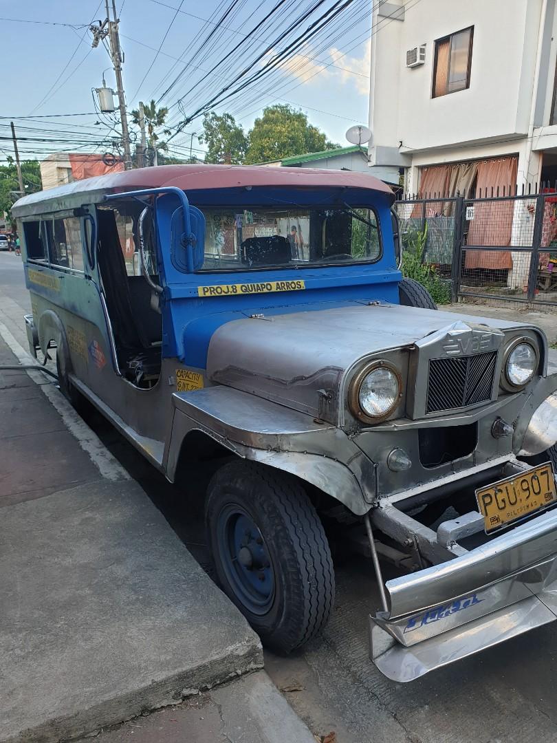 Jeep Public Utility Jeepney Passenger Jeepney Manual, Cars for Sale ...