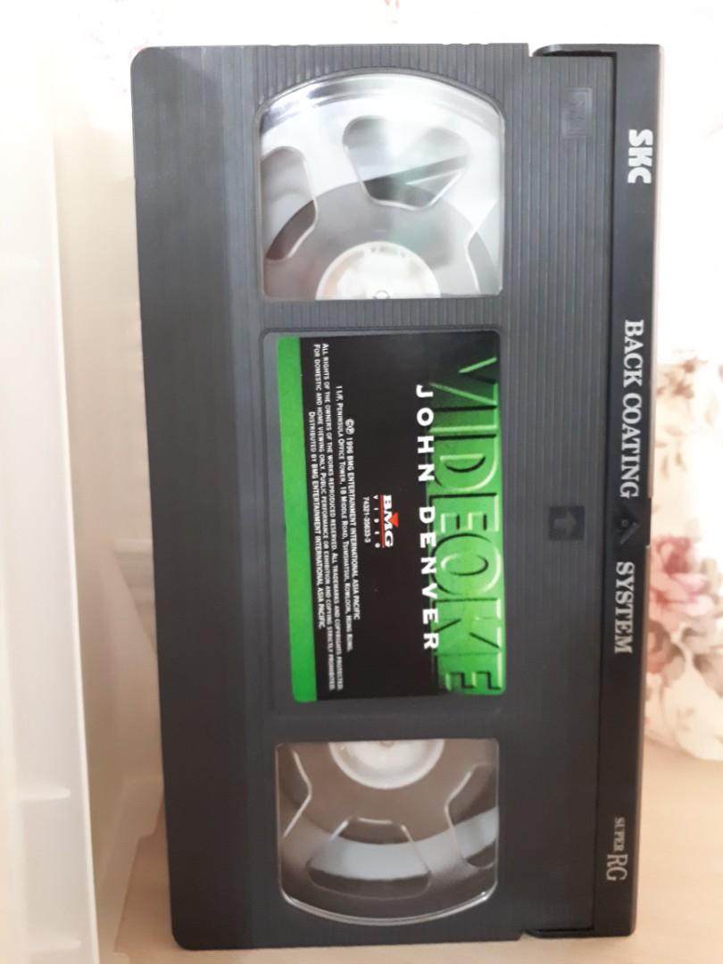 John Denver VHS Videoke(Karaoke) 1996 120 mins, Hobbies & Toys, Music ...