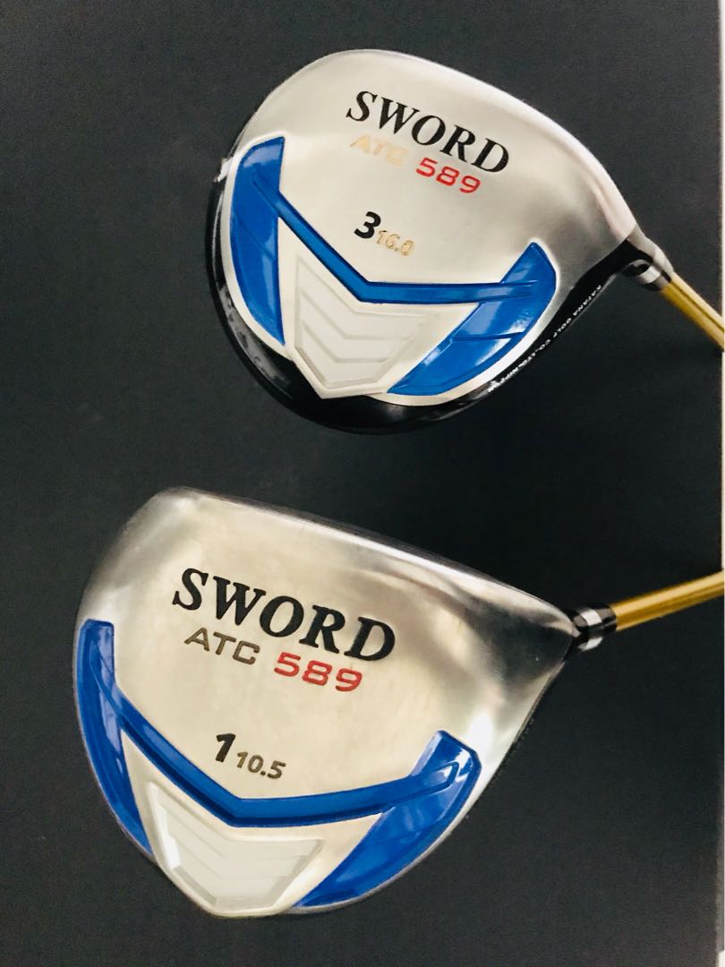 Katana Sword ATC 589 (2014/15 model) Driver loft 10.5 & wood 3 loft 16 ...