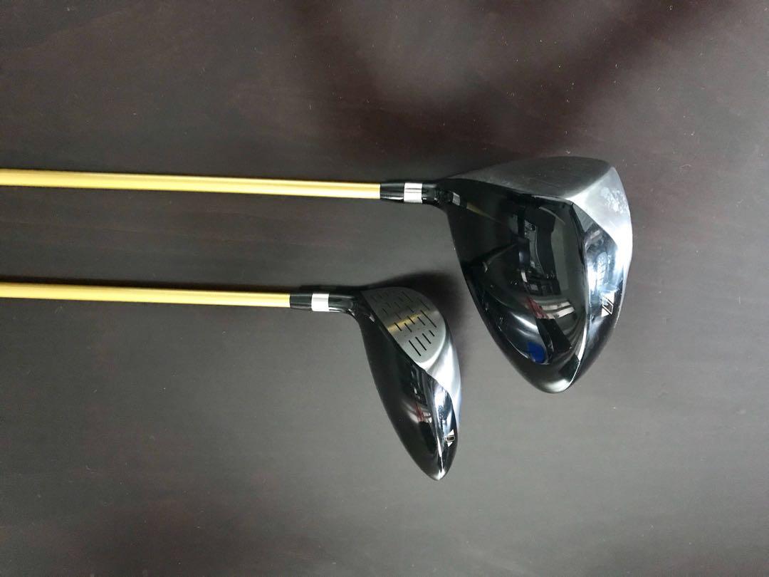 Katana Sword ATC 589 (2014/15 model) Driver loft 10.5 & wood 3 loft 16 ...