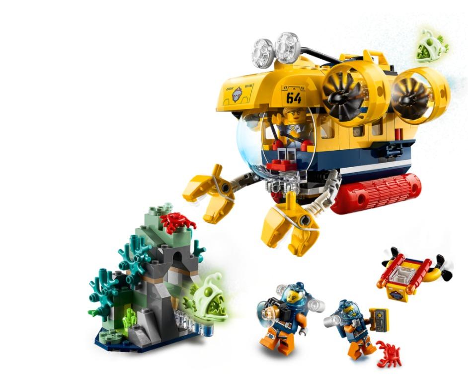 LEGO OCEAN EXPLORATION SUBMARINE 60264, Toys & Games, Bricks ...