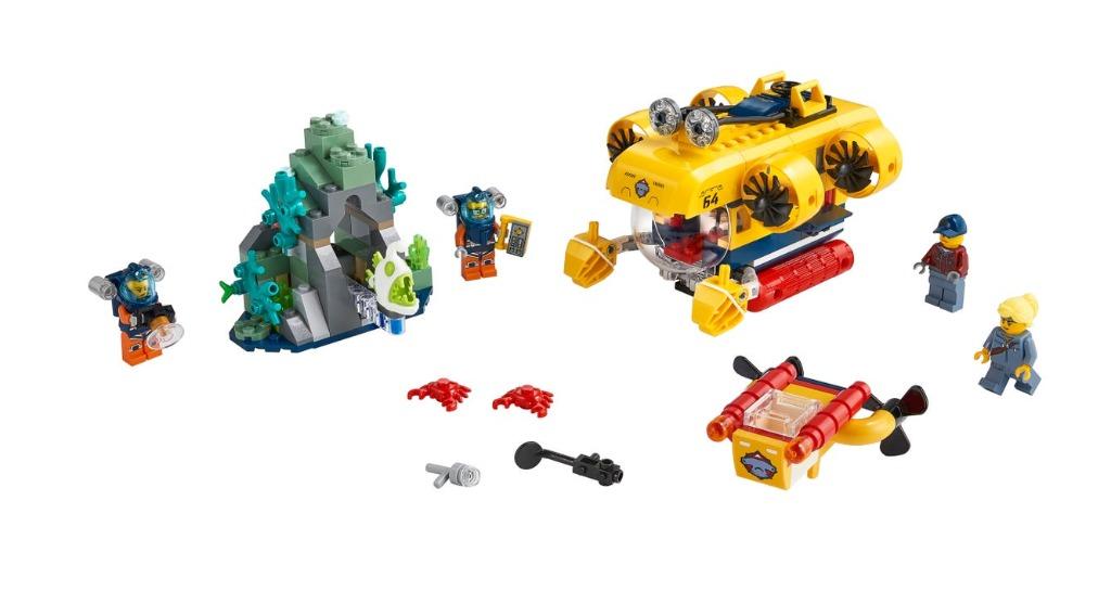 LEGO OCEAN EXPLORATION SUBMARINE 60264, Toys & Games, Bricks ...