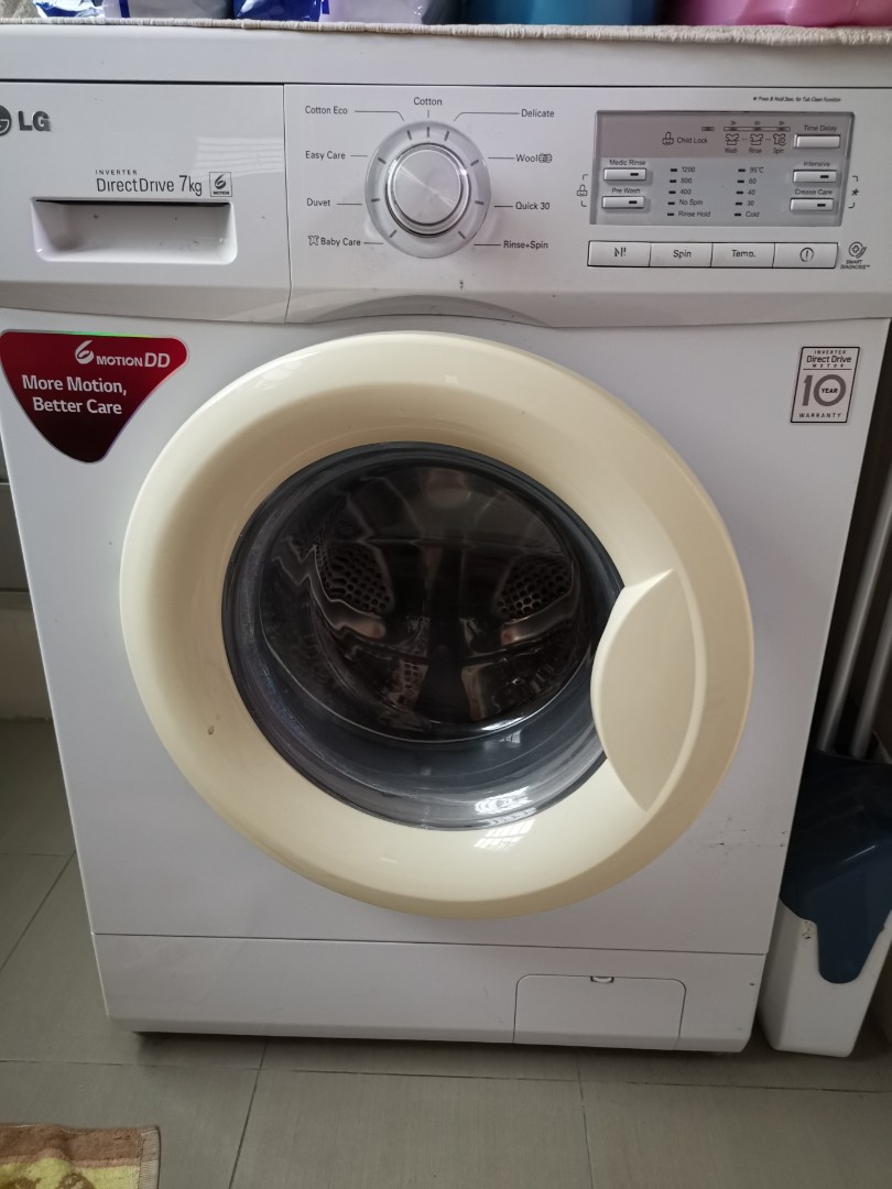 LG Washing Machine 7kg, TV & Home Appliances, Washing Machines and ...