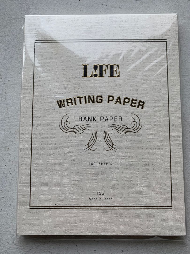 Life Writing Paper - A5 blank 100 sheets, Hobbies & Toys, Stationery ...