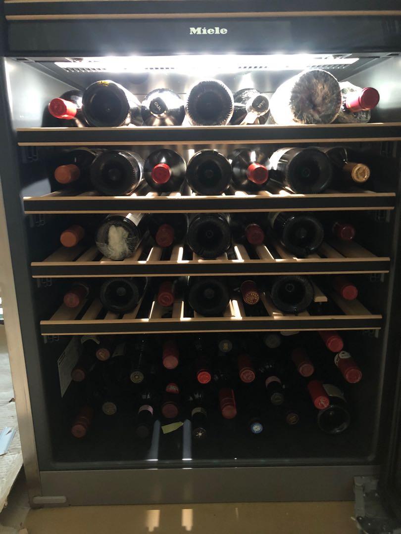 Miele Sommelier Set Wine Fridge With Flexi Frame KWT 6834 SGS, TV ...