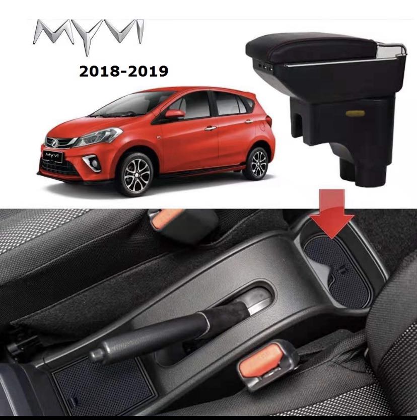 Myvi Gen 3 arm rest, Auto Accessories on Carousell