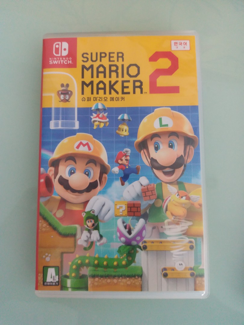 Nintendo Switch Super Mario Maker 2, Video Gaming, Video Games ...