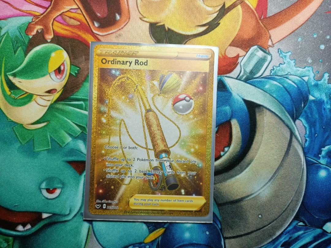 Ordinary Rod SR (Sword & Shield), Hobbies & Toys, Toys & Games on Carousell