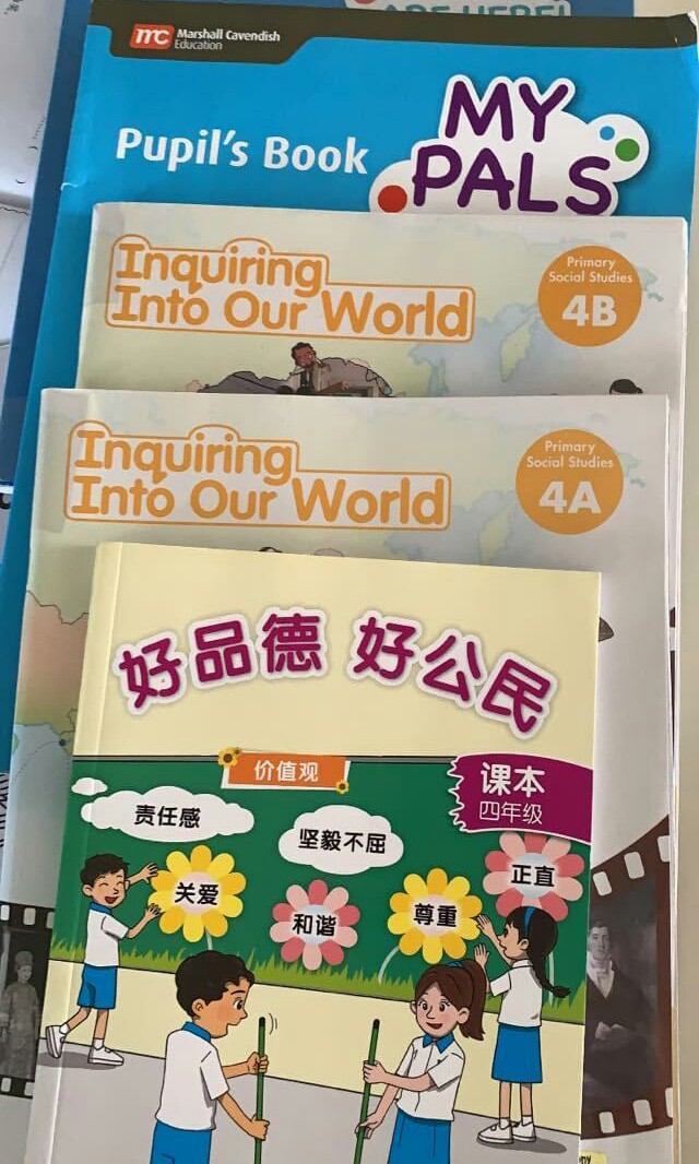 P3 P4 English/Chinese/math /character and citizenship textbook, Hobbies ...