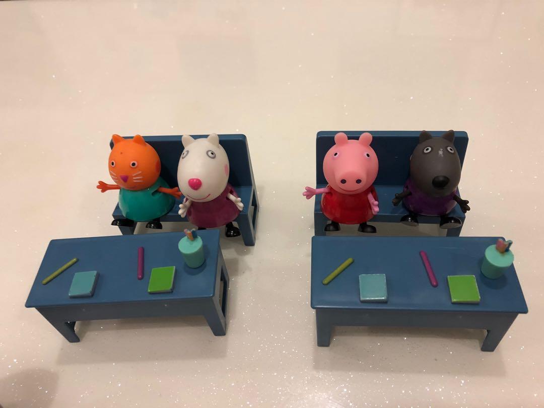 Peppa Pig Classroom set, Hobbies & Toys, Toys & Games on Carousell