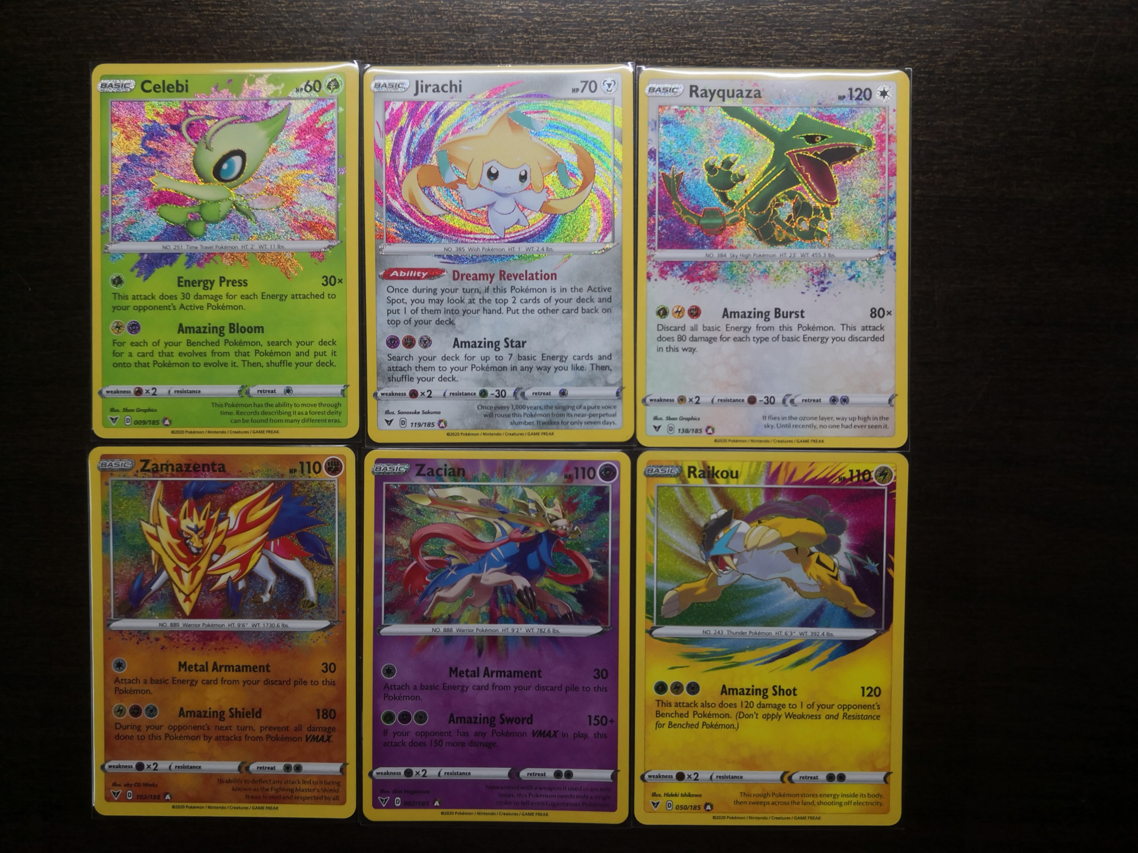 Pokemon Amazing Rare full set of cards from ⚡Vivid Voltage⚡! PTCG, Toys ...