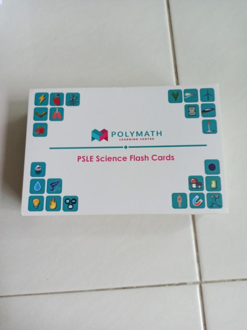 Polymath PSLE Science Flash Cards, Hobbies & Toys, Books & Magazines ...