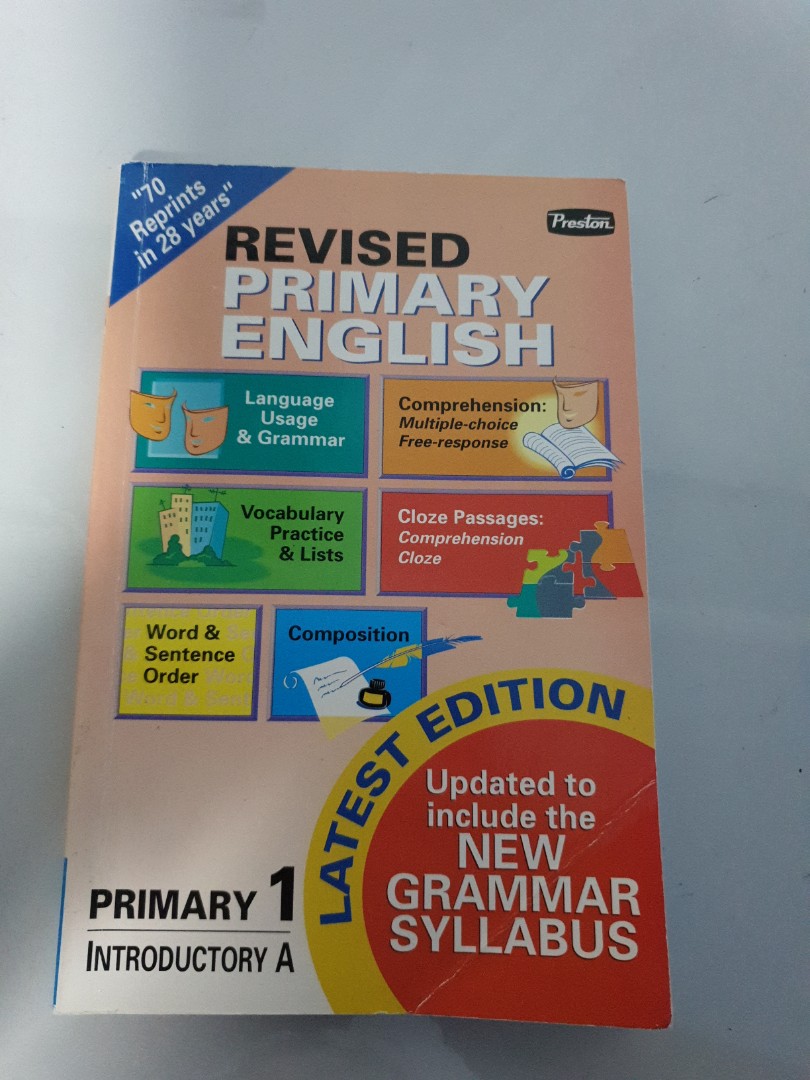 Preston - Revised Primary English for Primary 1, Books & Stationery ...