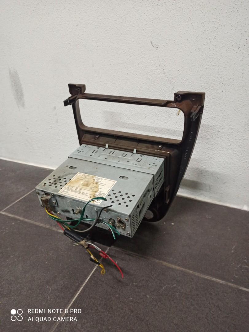 Proton wira radio casing with radio/cassette casing, Auto Accessories ...