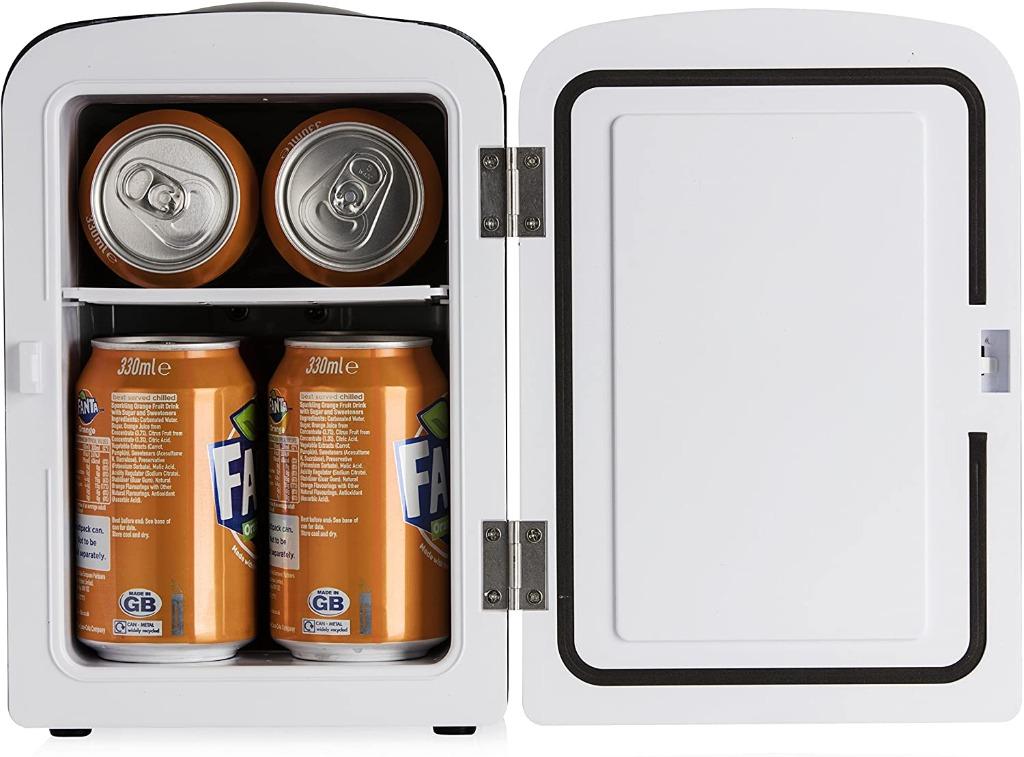 S30007 4 Litre Mini Fridge (Black), TV & Home Appliances, Kitchen ...