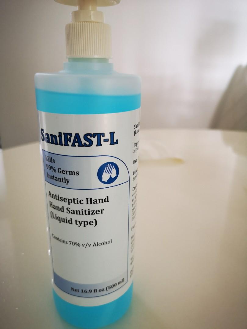 SaniFAST Antiseptic Hand Sanitizer, Beauty & Personal Care, Sanitisers ...