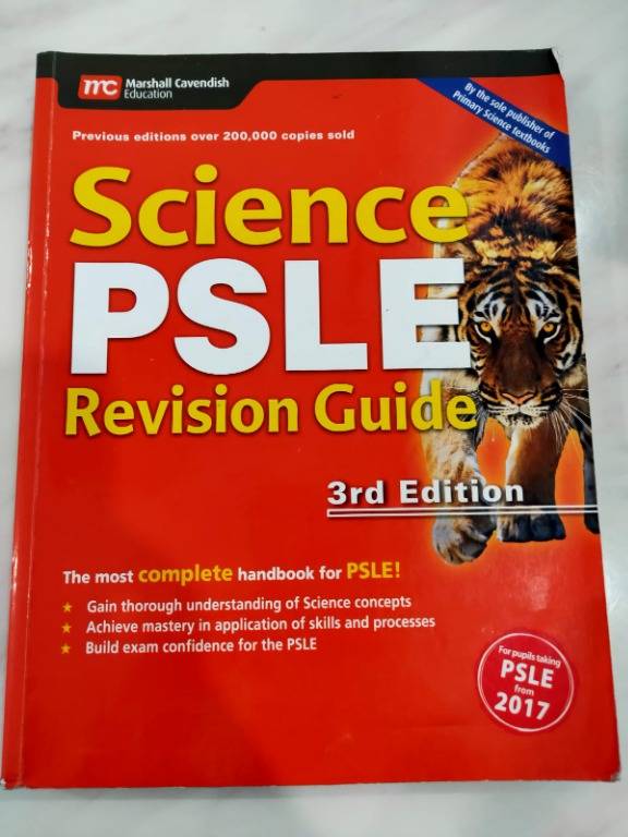 Science PSLE Revision Guide 3rd Edition, Hobbies & Toys, Books ...