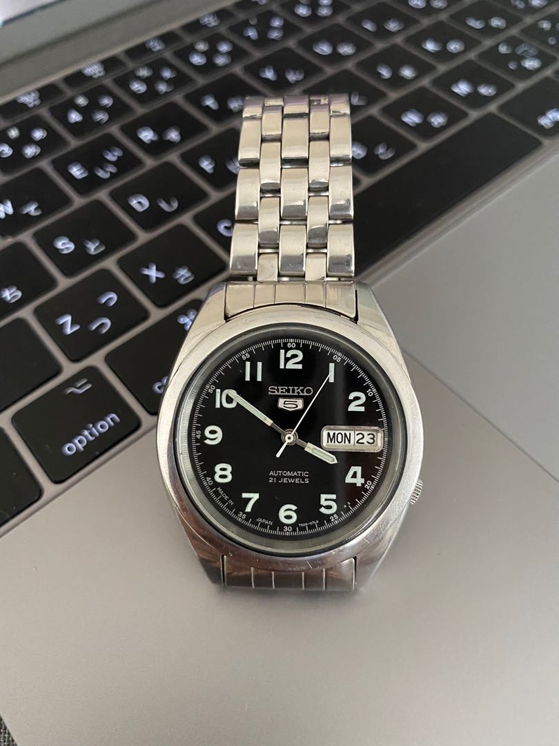 Seiko 5 SKXP19 , Men's Fashion, Watches & Accessories, Watches on Carousell