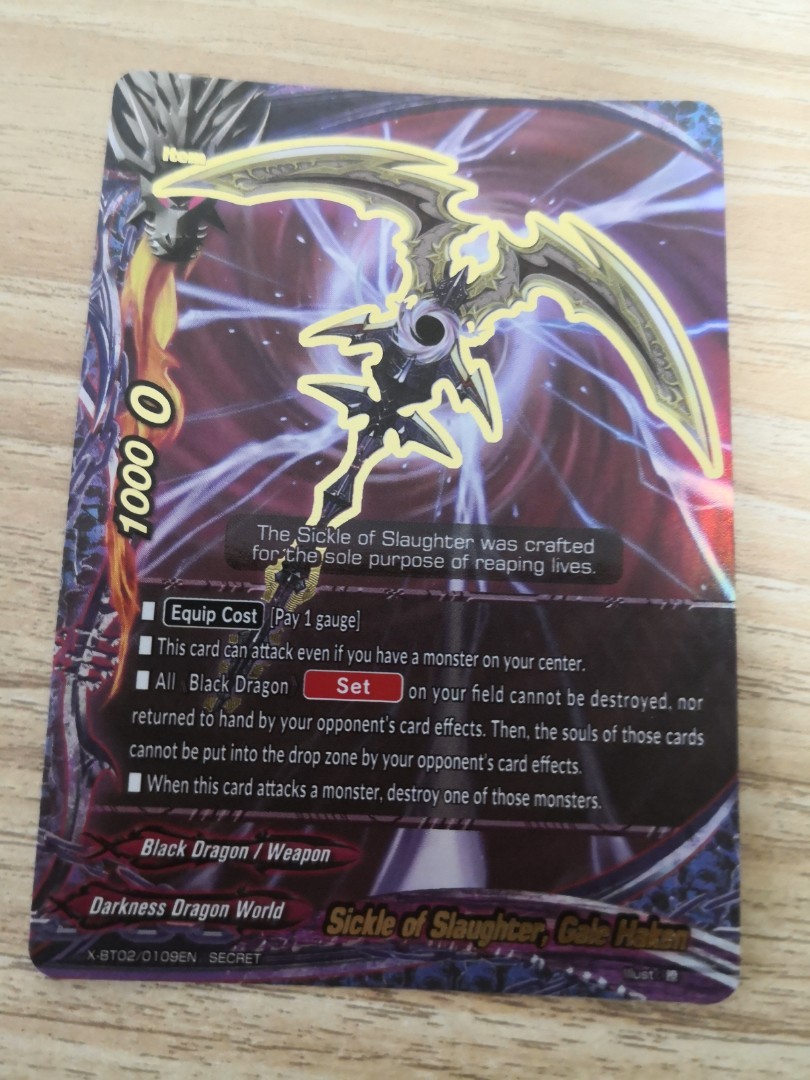 Sickle of Slaughter,Gale Haken, Hobbies & Toys, Toys & Games on Carousell