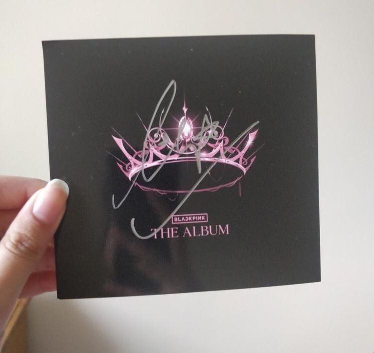 Signed The Album Lisa Card, Hobbies & Toys, Music & Media, Music ...