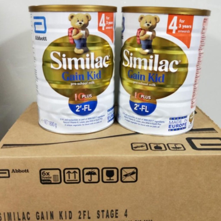 Similac Gain Kid 2-FL Stage 4 Milk Formula - 1.8KG, Babies & Kids ...