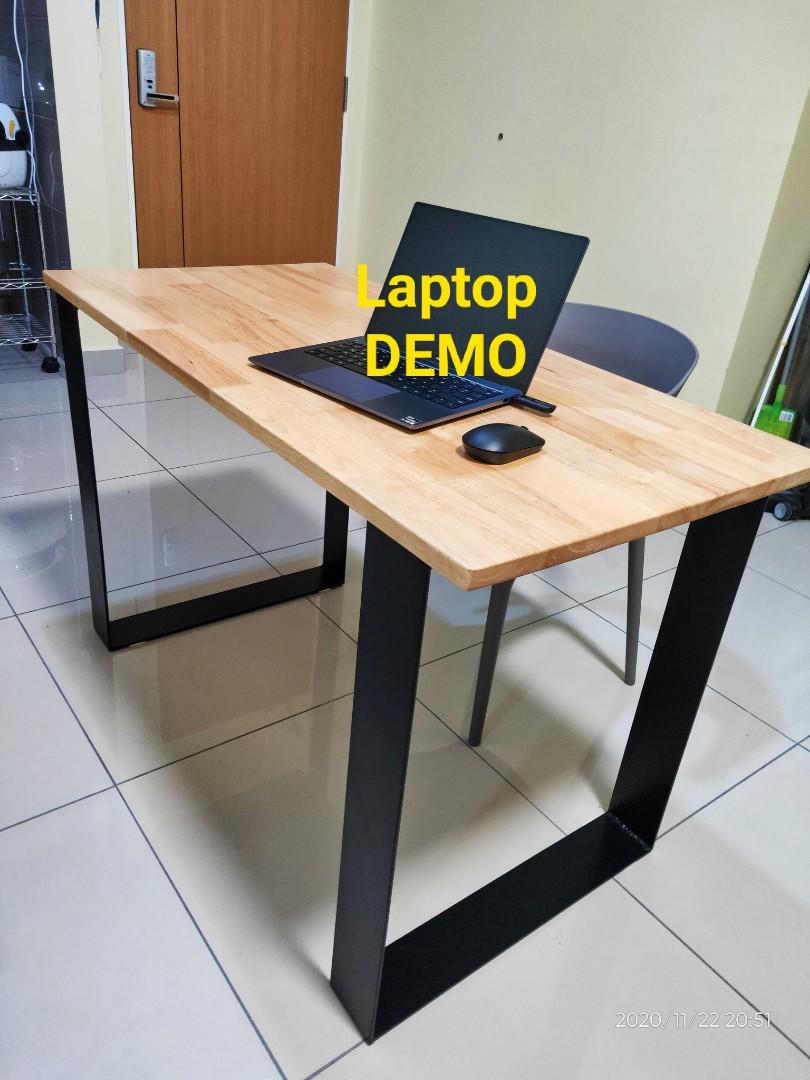 Small Dining Table / Study table / Hard Wood (120cm panjang x 60 cm ...