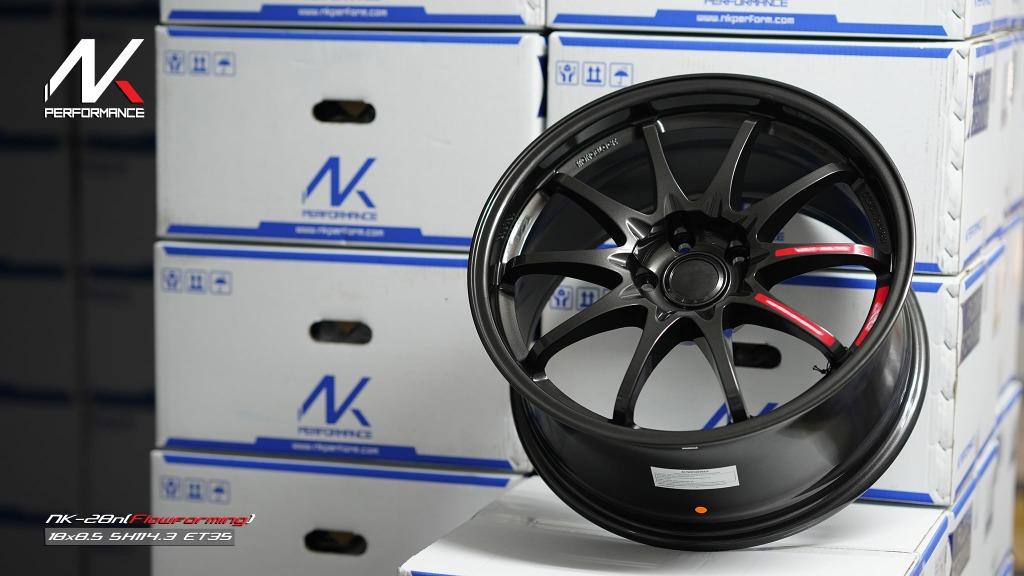 SPORT RIM 18 INCH ORIGINAL NK PERFORMANCE NK28 FLOW FORMING HONDA CIVIC ...