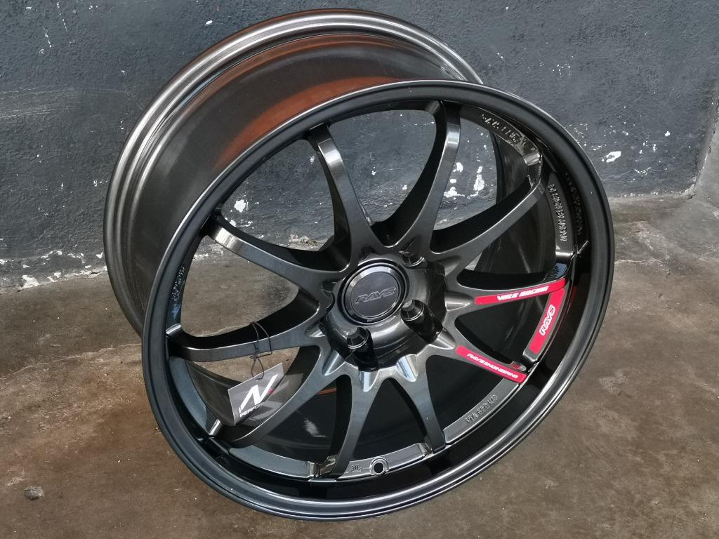 SPORT RIM 18 INCH ORIGINAL NK PERFORMANCE NK28 FLOW FORMING HONDA CIVIC ...